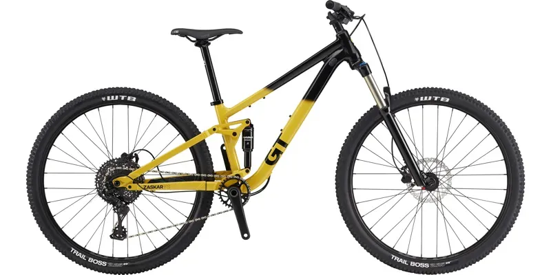 GT Zaskar FS Sport Full Suspension Mountain Bike in Yellow