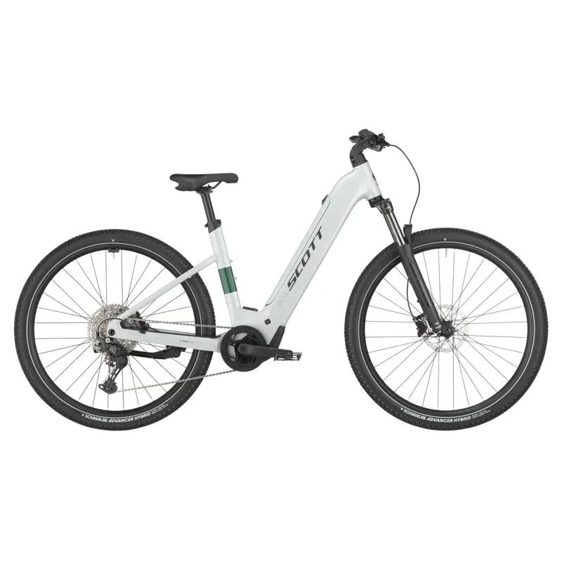 Scott Axis 30 Wave E-Hybrid Bike in Rhino Grey