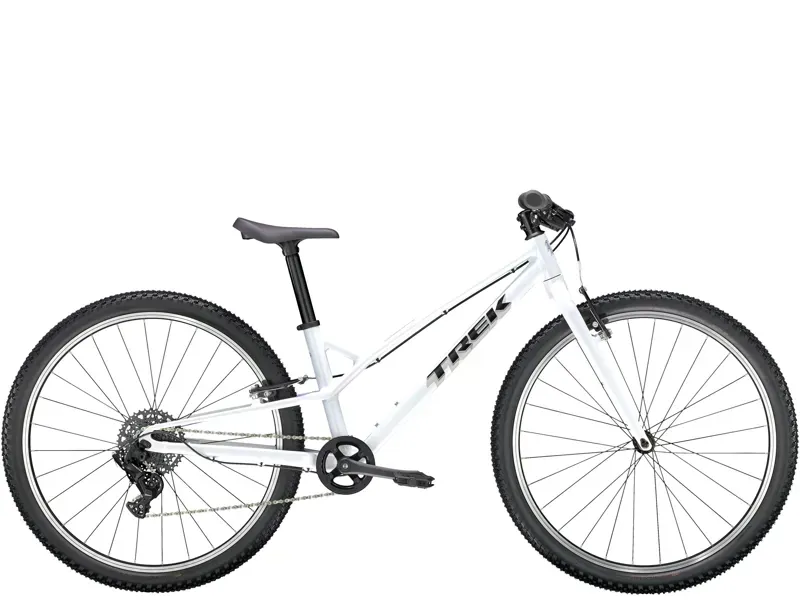 Trek Wahoo 26 Path Kids Road Bike In White Prismatic